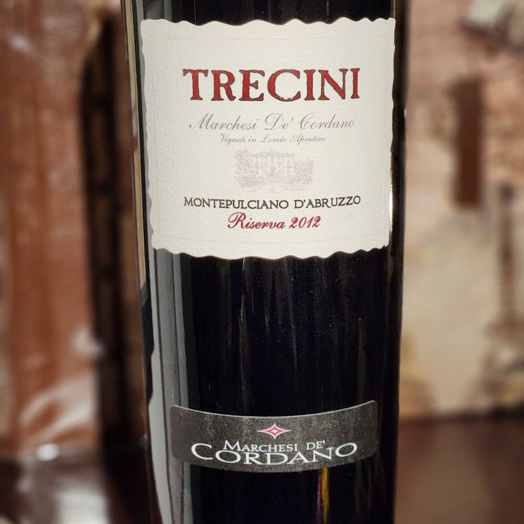 2012 Trecini Cellars Montepulciano d'Abruzzo Riserva, Italy, Abruzzi ...