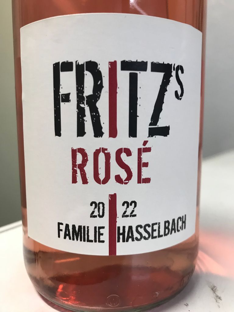 2019 Gunderloch Fritz Hasselbach Fritz's Rose, Germany, Rheinhessen ...