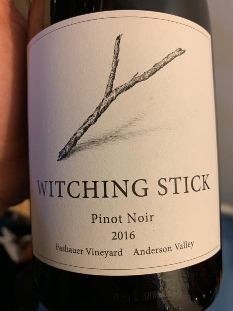 2019 Witching Stick Pinot Noir Fashauer Vineyard, USA, California ...