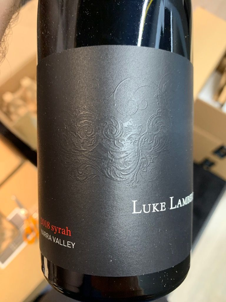 2018 Luke Lambert Syrah, Australia, Victoria, Port Phillip, Yarra ...