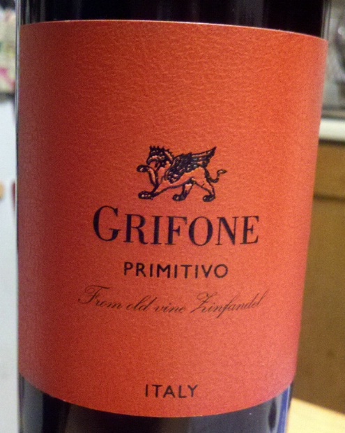 2010 Grifone Primitivo Puglia IGT, Italy, Puglia, Puglia IGT ...