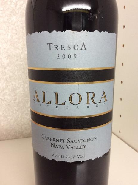 2009 Allora Vineyards Cabernet Sauvignon Tresca, USA, California, Napa ...