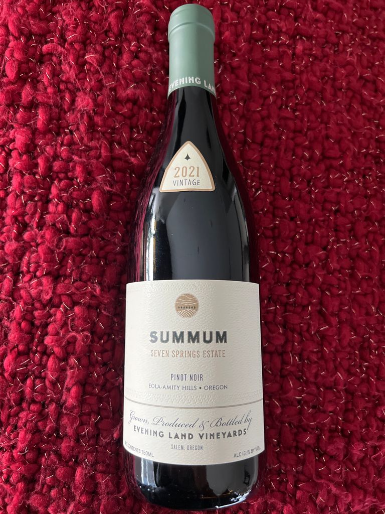 2021 Evening Land Vineyards Chardonnay Summum Seven Springs Vineyard ...