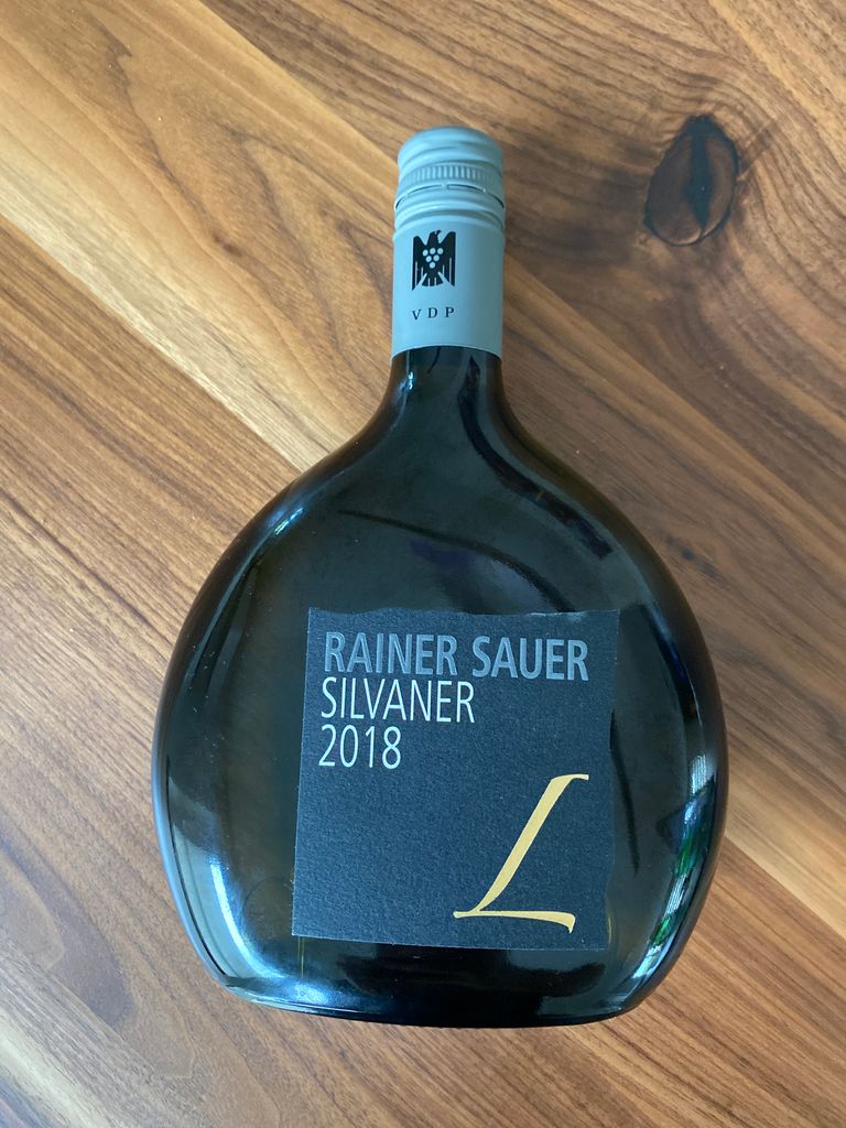 2018 Rainer Sauer Silvaner L trocken, Germany, Franken - CellarTracker