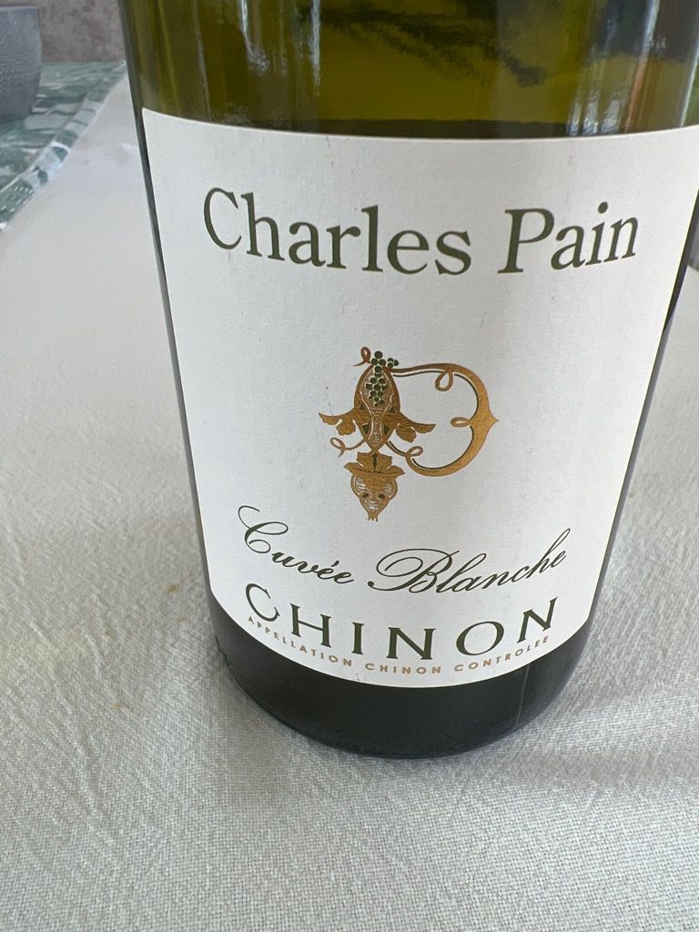 2021 Domaine Charles Pain Chinon Cuvée Blanche, France, Loire Valley ...