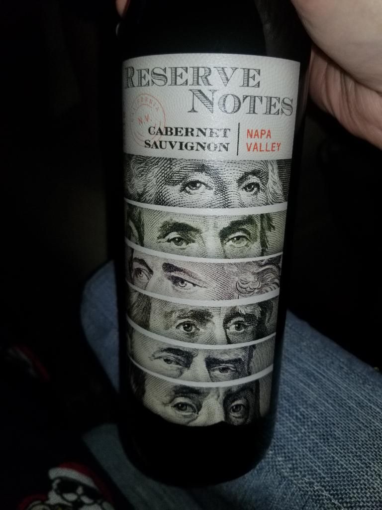 2018 Reserve Notes Cabernet Sauvignon, USA, California, Napa Valley ...