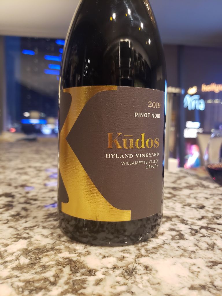 2020 NW Wine Company Pinot Noir Kudos Single Vineyard Hyland Vineyard ...