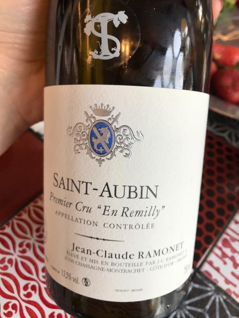 2014 Jean-Claude Ramonet Saint-Aubin 1er Cru En Remilly Blanc, France ...