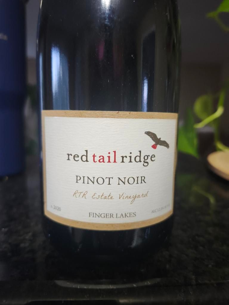 2022 Red Tail Ridge Winery Pinot Noir RTR Estate Vineyard, USA, New ...