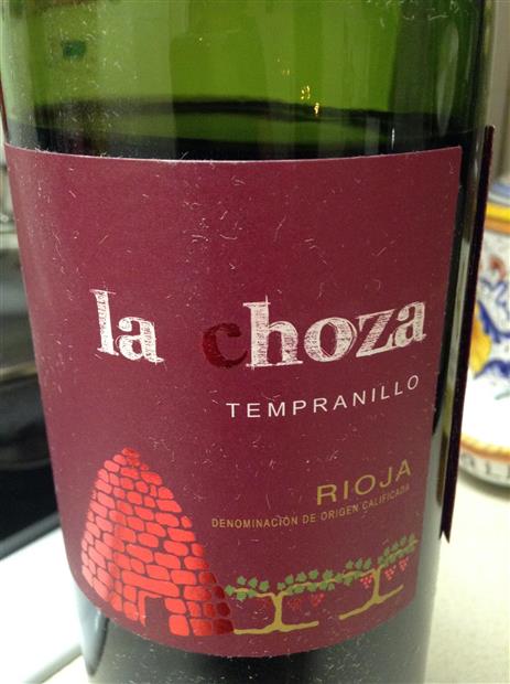 2012 La Choza Tempranillo Joven, Spain, La Rioja, Rioja - CellarTracker