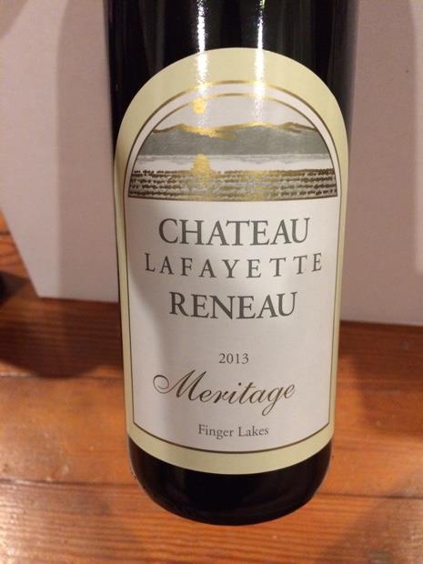 2018 Chateau Lafayette Reneau Meritage, USA, New York, Finger Lakes ...
