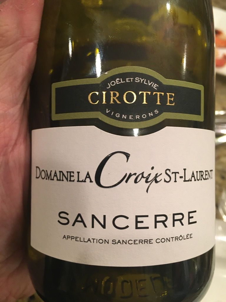 2020 Joël et Sylvie Cirotte Sancerre Rouge Domaine La Croix Saint ...