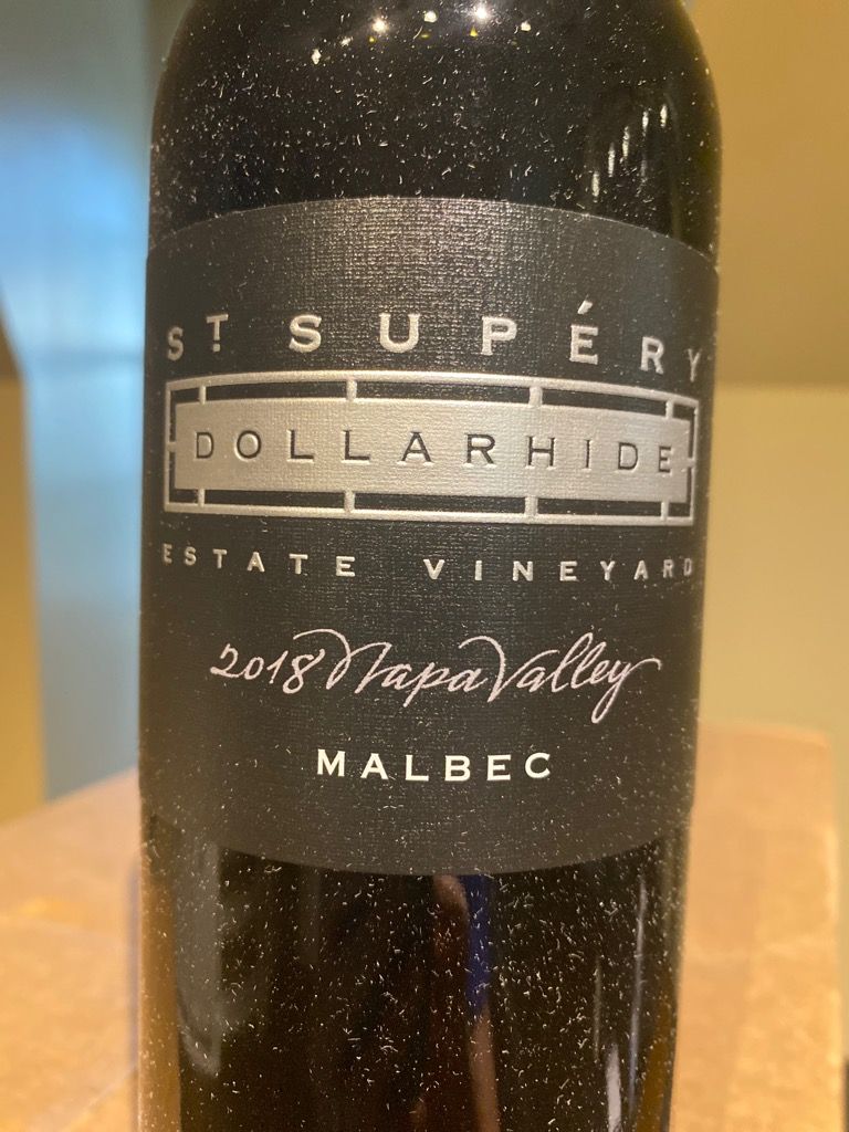 2018 St. Supéry Malbec Dollarhide Estate, USA, California, Napa Valley ...