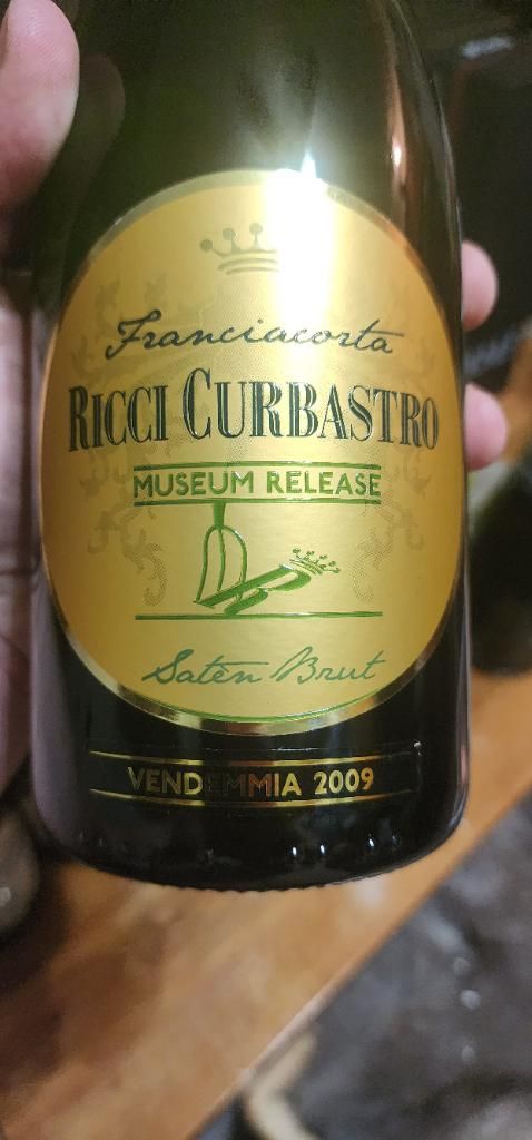 2008 Ricci Curbastro Franciacorta Satèn Brut Museum Release, Italy ...