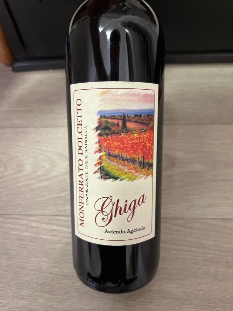 2021 Azienda Agricola Ghiga Dolcetto Monferrato, Italy, Piedmont ...