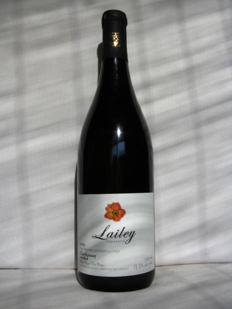 2010 Lailey Vineyard Chardonnay (Unoaked), Canada, Ontario, Niagara ...