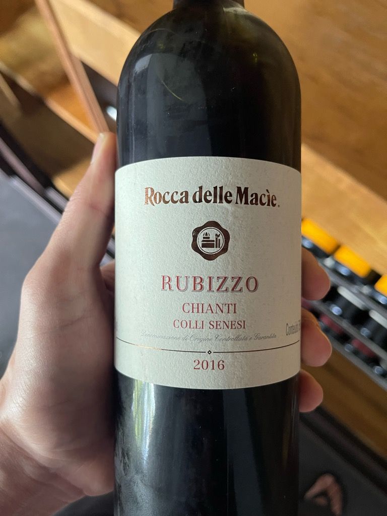2016 Rocca delle Macìe Chianti Colli Senesi Rubizzo, Italy, Tuscany ...