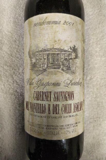 2001 Loredan Gasparini Montello e Colli Asolani Venegazzù del Montello ...