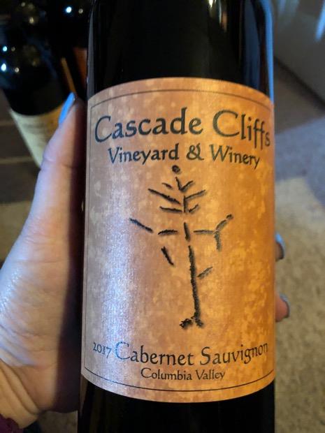 2017 Cascade Cliffs Cabernet Sauvignon, USA, Washington, Columbia ...