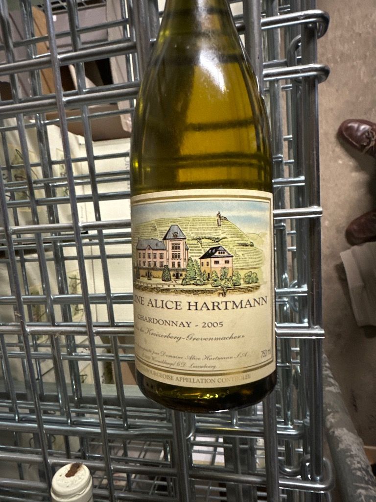 2005 Domaine Alice Hartmann Chardonnay Clos du Kreitzerberg ...