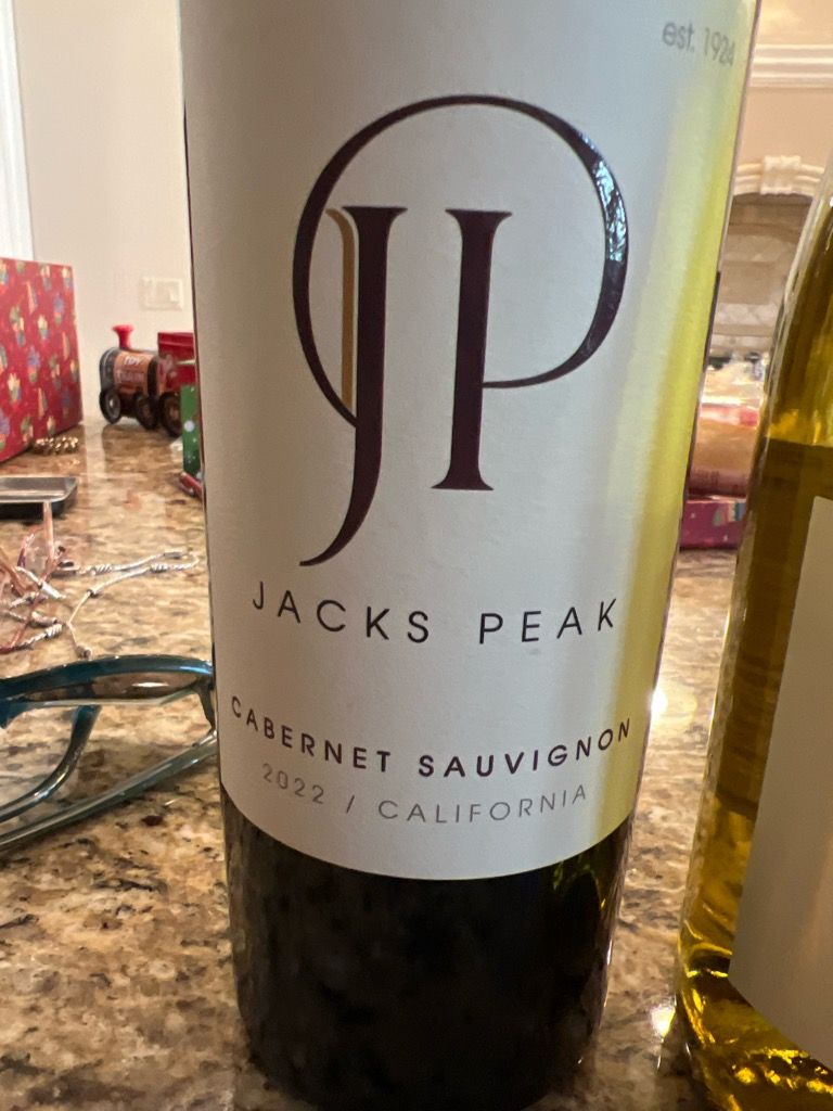 2023 Jacks Peak Cabernet Sauvignon, USA, California - CellarTracker