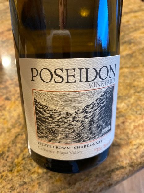 2018 Poseidon Vineyard Chardonnay The Bench, USA, California, Napa ...