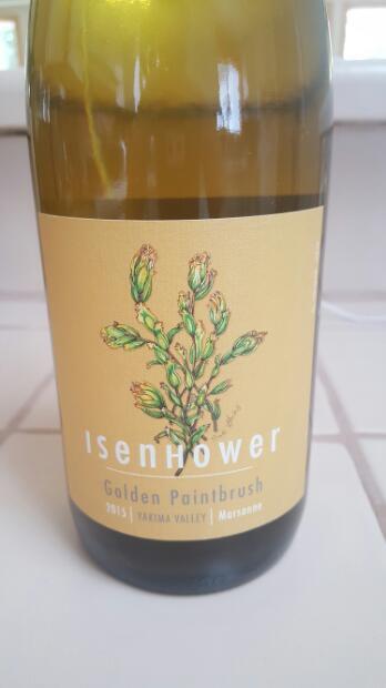 2014 Isenhower Cellars Marsanne Golden Paintbrush, USA, Washington ...