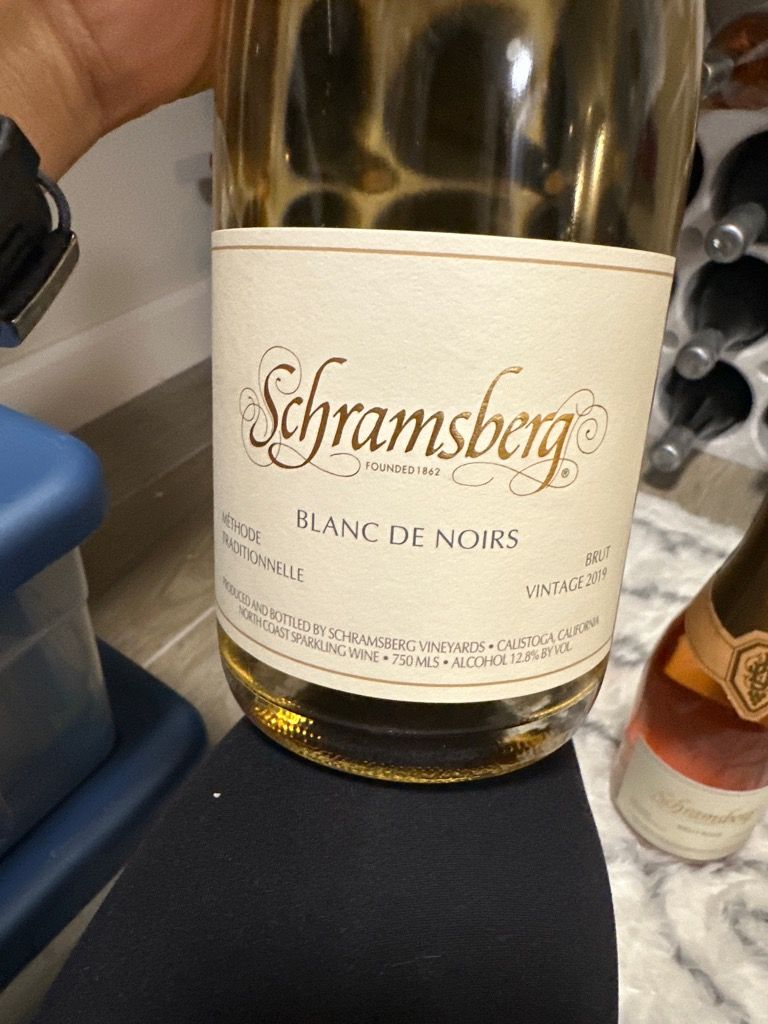 2019 Schramsberg Vineyards Blanc de Noirs Juster Vineyards, USA, California, North Coast ...