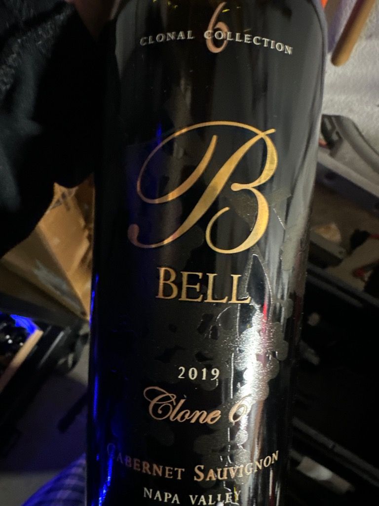 2019 Bell Wine Cellars Cabernet Sauvignon Clone 6, USA, California ...