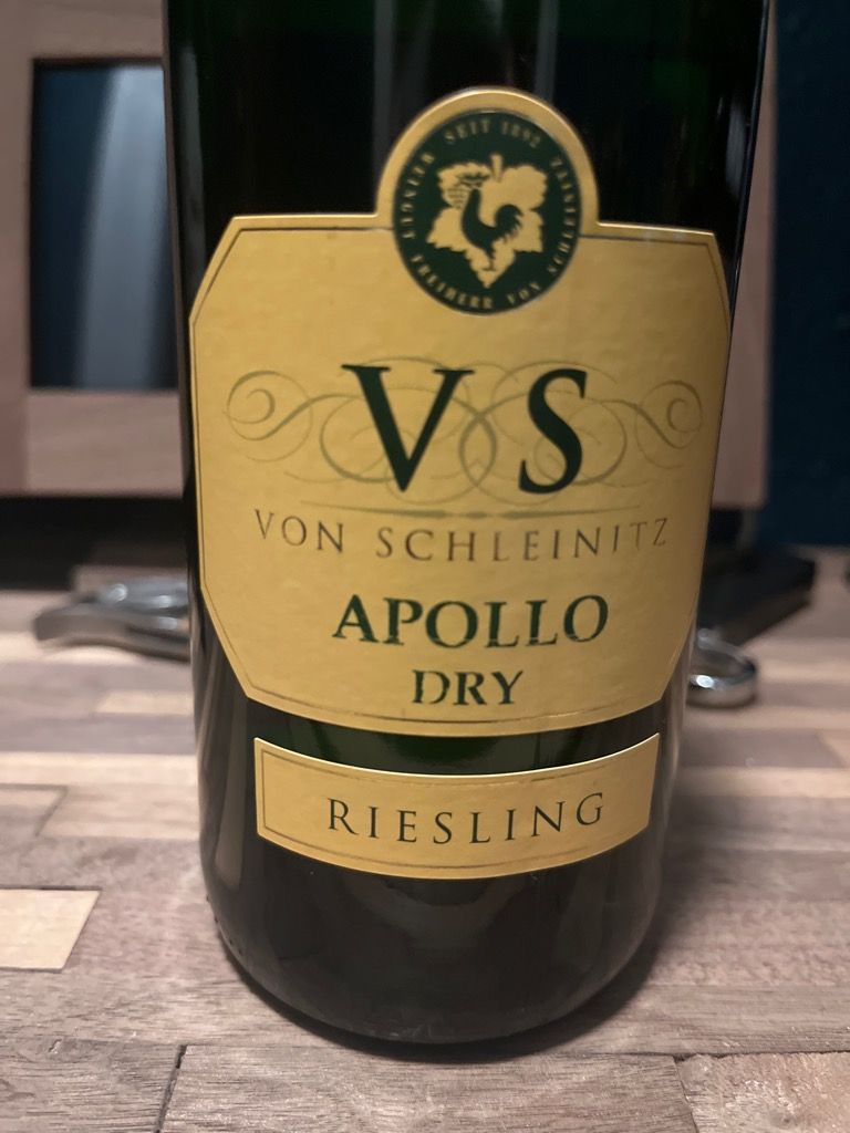 2012 Von Schleinitz Koberner Weissenberg Riesling Apollo Spatlese