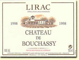 1995 Château de Bouchassy Lirac, France, Rhône, Southern Rhône, Lirac ...