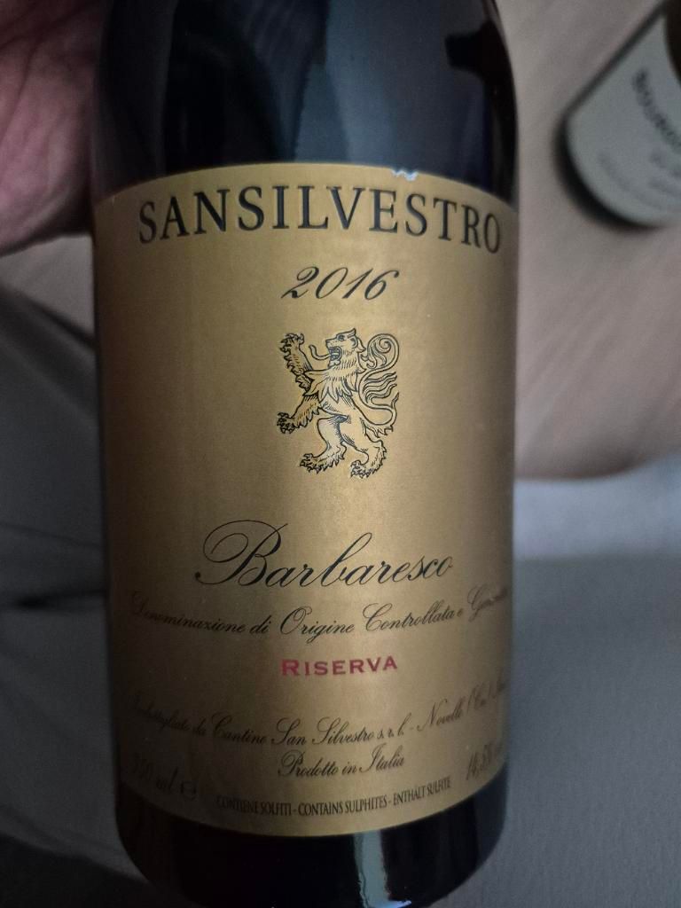 San Silvestro Barolo Riserva 2016