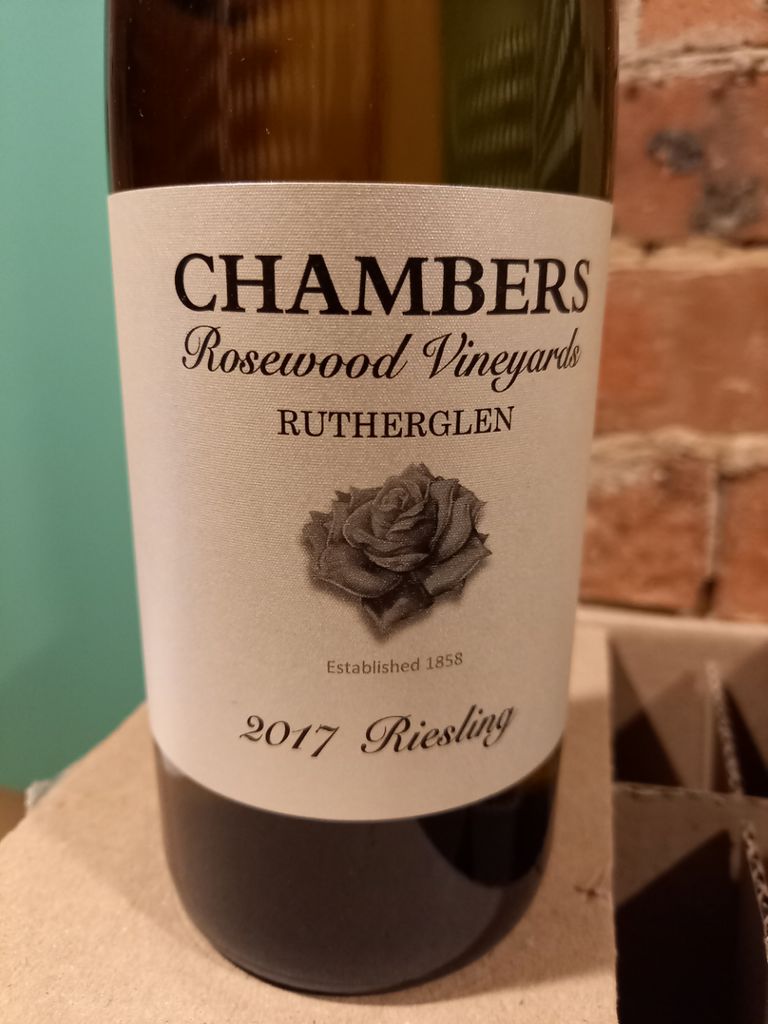 2019 Chambers Rosewood Riesling, Australia, Victoria, North East ...