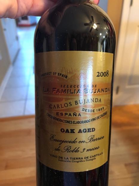 2002 Martinez Bujanda Tempranillo Vino de la Tierra de Castilla ...