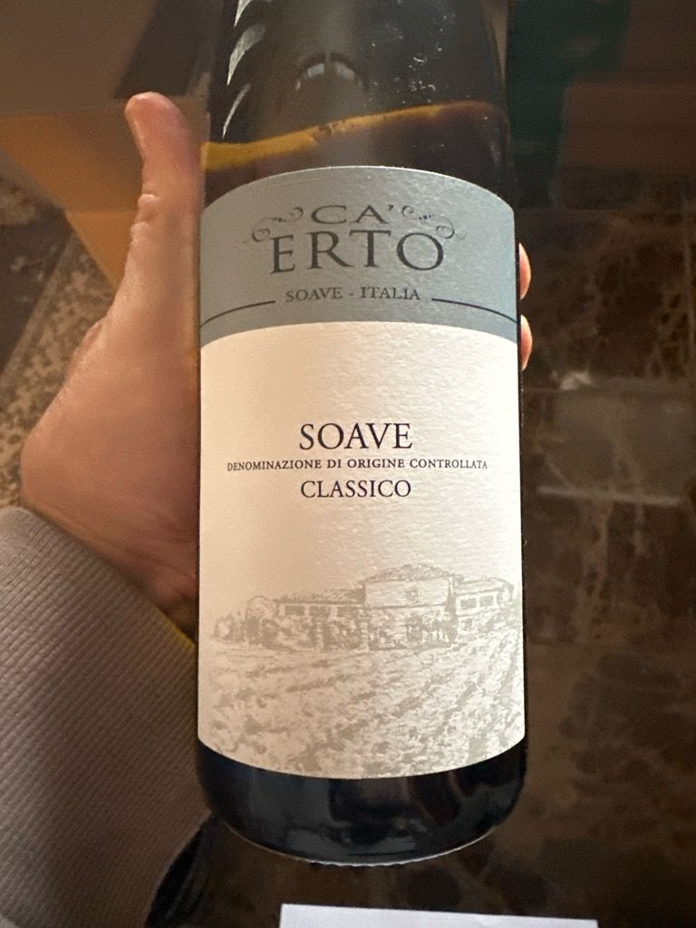 2023 Ca'Erto Soave Classico Superiore Bassano, Italy, Veneto, Soave ...