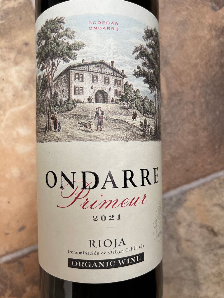 2021 Bodegas Ondarre Rioja Primeur, Spain, La Rioja, Rioja - CellarTracker