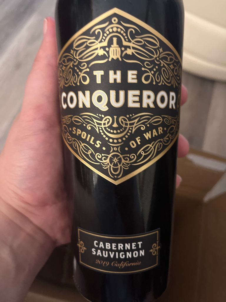 2019 The Conqueror Winery Cabernet Sauvignon Conqueror, USA, California ...