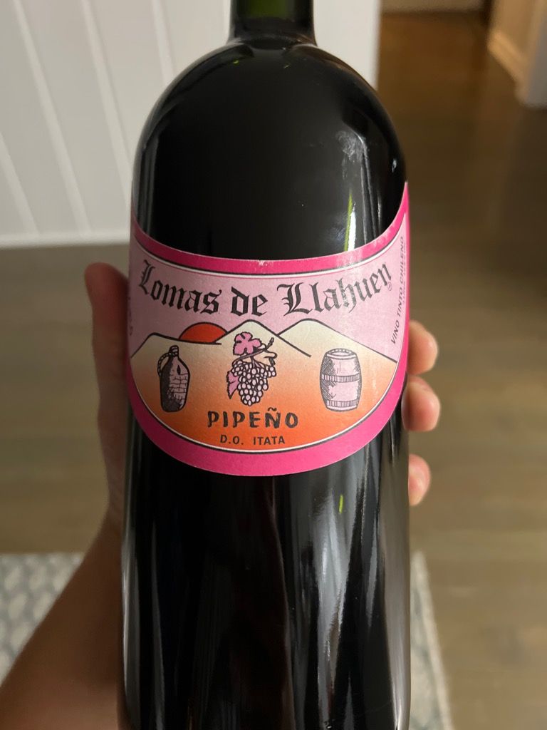 2021 Lomas de Llahuen Pipeño, Chile, Itata Valley - CellarTracker