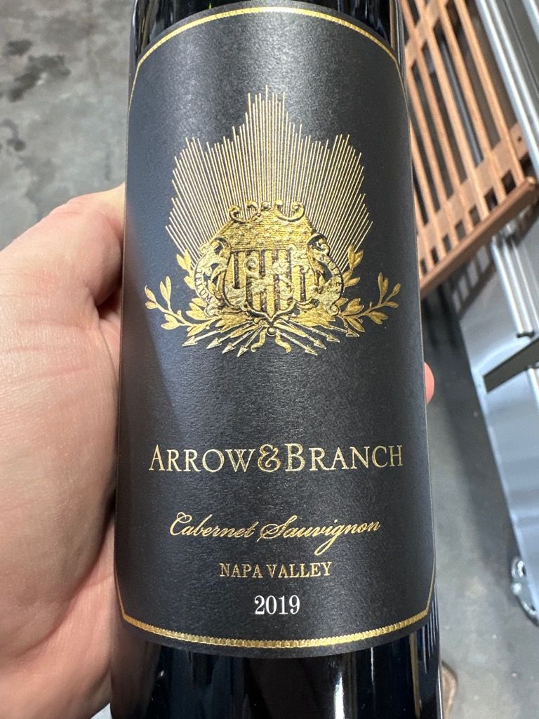 2019 Arrow & Branch Cabernet Sauvignon, USA, California, Napa Valley ...