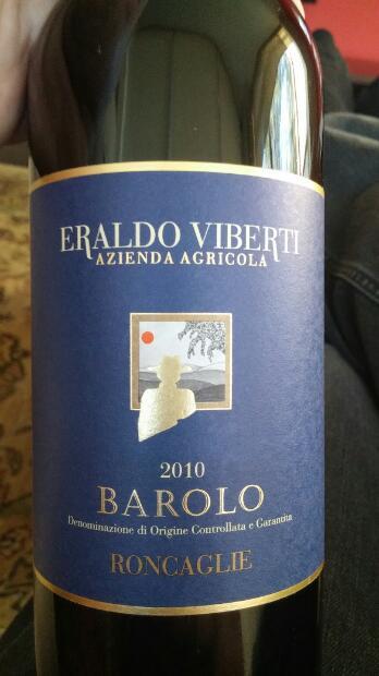2010 Eraldo Viberti Barolo Rocchettevino, Italy, Piedmont, Langhe ...
