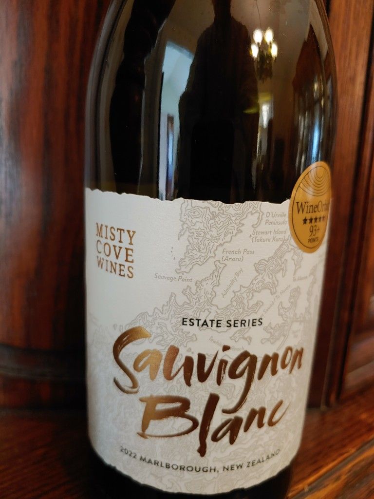 2022 Misty Cove Sauvignon Blanc Reef Ridge, New Zealand, South Island ...