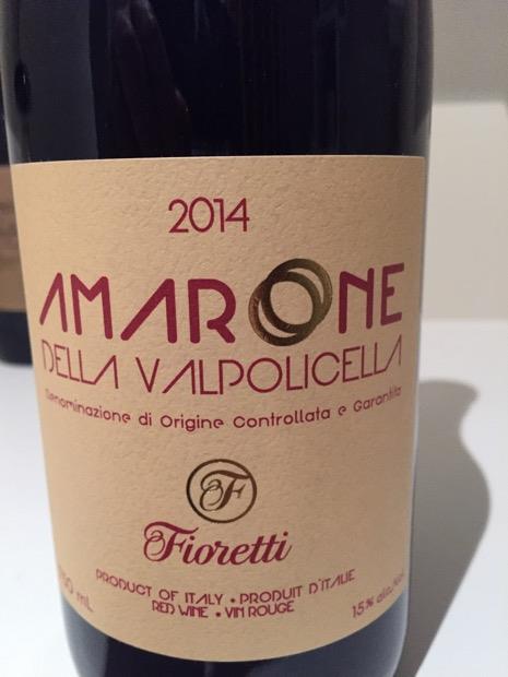 2014 Fioretti Amarone della Valpolicella, Italy, Veneto, Valpolicella ...