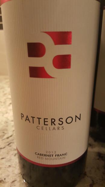 2011 Patterson Cellars Cabernet Franc Columbia Valley, USA, Washington ...
