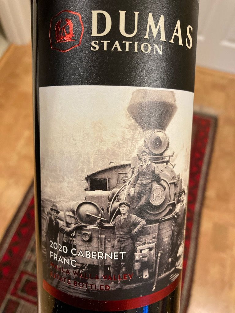2020 Dumas Station Cabernet Franc Estate, USA, Washington, Columbia ...