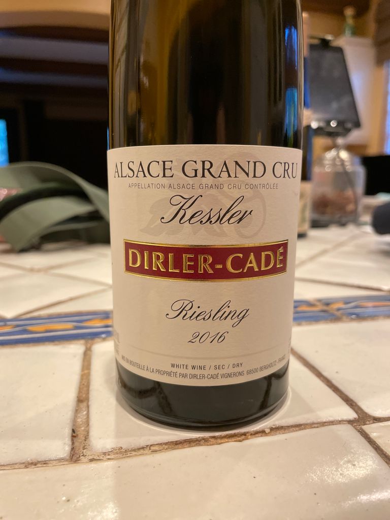2015 Dirler-Cade Riesling Kessler, France, Alsace, Alsace Grand Cru ...