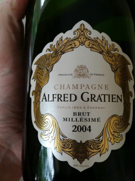 2004 Alfred Gratien Champagne Brut Millésimé, France, Champagne ...