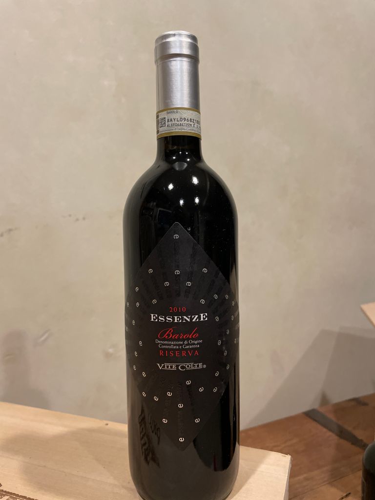 2010 Vite Colte Barolo Essenze Riserva, Italy, Piedmont, Langhe, Barolo ...