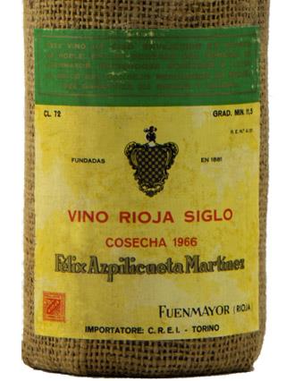 1966 Siglo Rioja Blanco, Spain, La Rioja, Rioja - CellarTracker