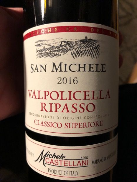 2016 Michele Castellani Ripasso della Valpolicella Classico Superiore ...