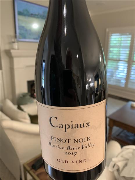 2009 Capiaux Cellars Pinot Noir Old Vine, USA, California, Sonoma ...